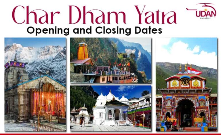 Char Dham Yatra Route Map with Distance and Time